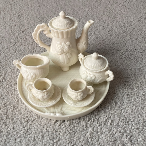 Other | Porcelain Miniature Tea Set | Poshmark